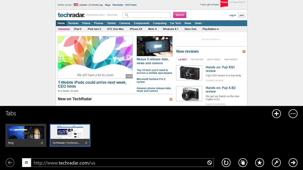 Windows 8.1 Internet Explorer 11 - Windows 8.1 review - Page 6 | TechRadar