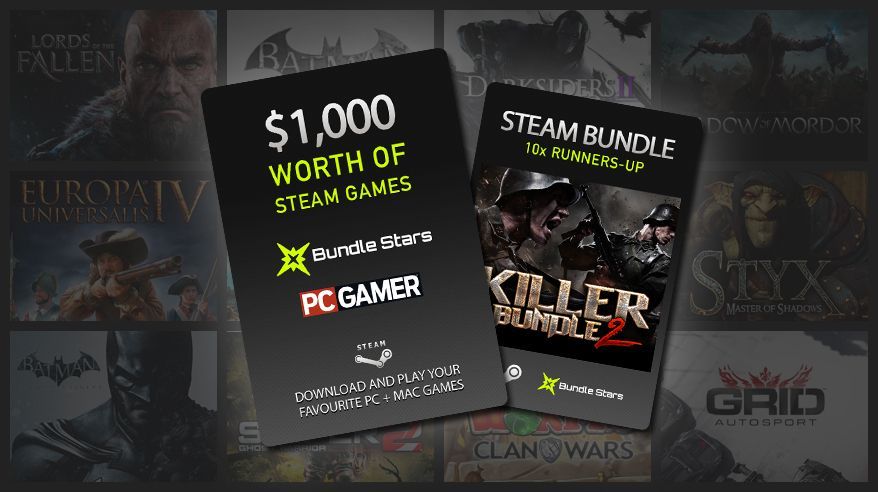 We're giving away $1000 worth of Steam keys with Bundle Stars | PC Gamer