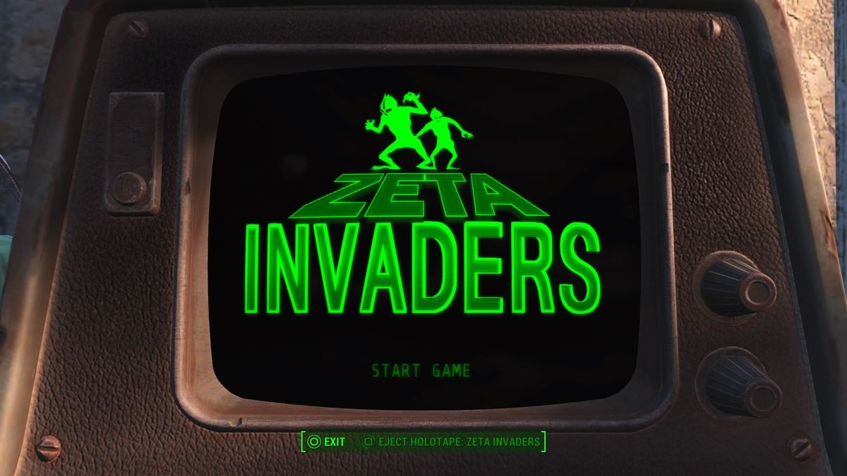 Holotape: Zeta Invaders - Fallout 4 Holotape Games location guide ...