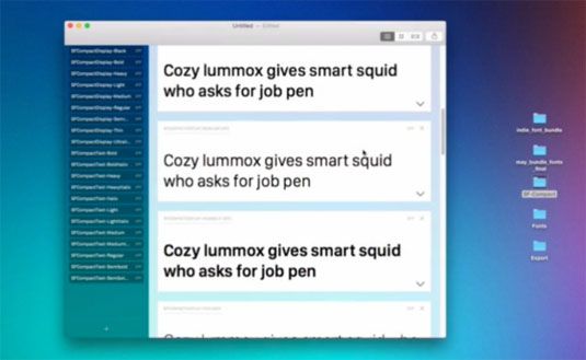 New app makes it easy to preview fonts | Creative Bloq