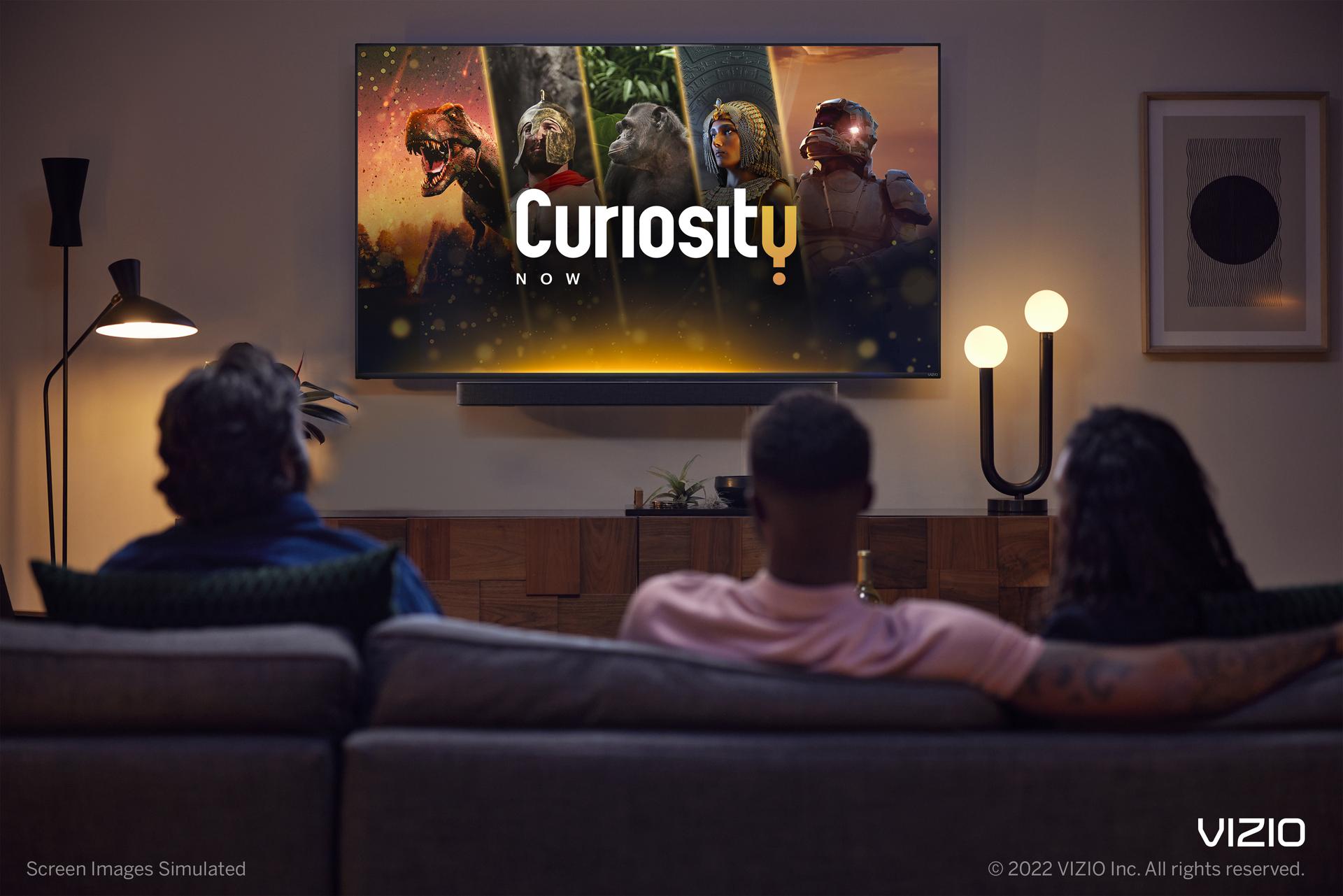 Curiosity Launches FAST Channel on Vizio Smart TVs | TV Tech