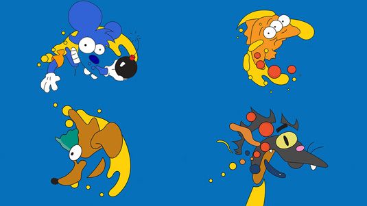Idents give The Simpsons an abstract twist | Creative Bloq