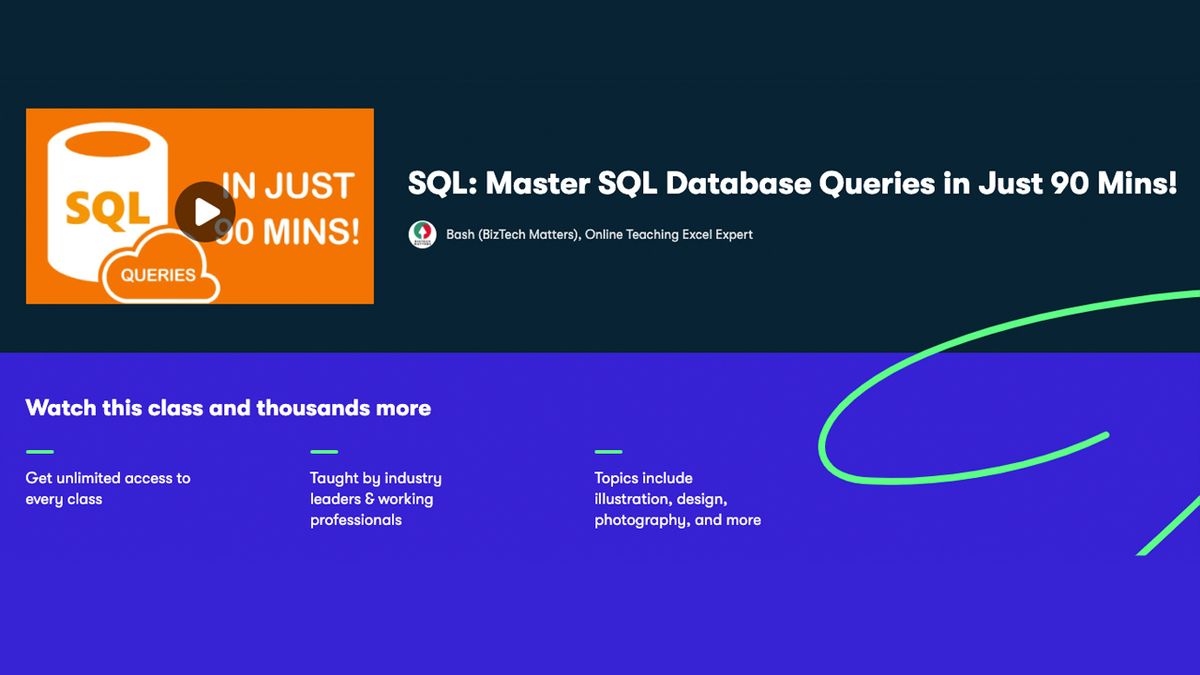 The best SQL courses of 2022 | ITPro