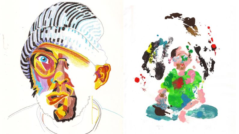 Artist creates experimental self portrait series on drugs | Creative Bloq