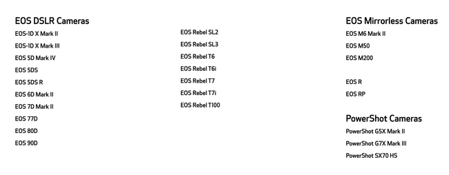 Canon's free webcam software now available for both Windows and Mac ...
