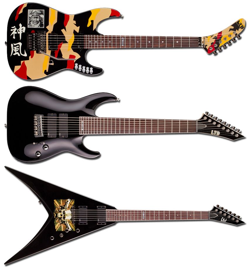 NAMM 2011: ESP reveals new Signature, 200 Series and Deluxe models ...