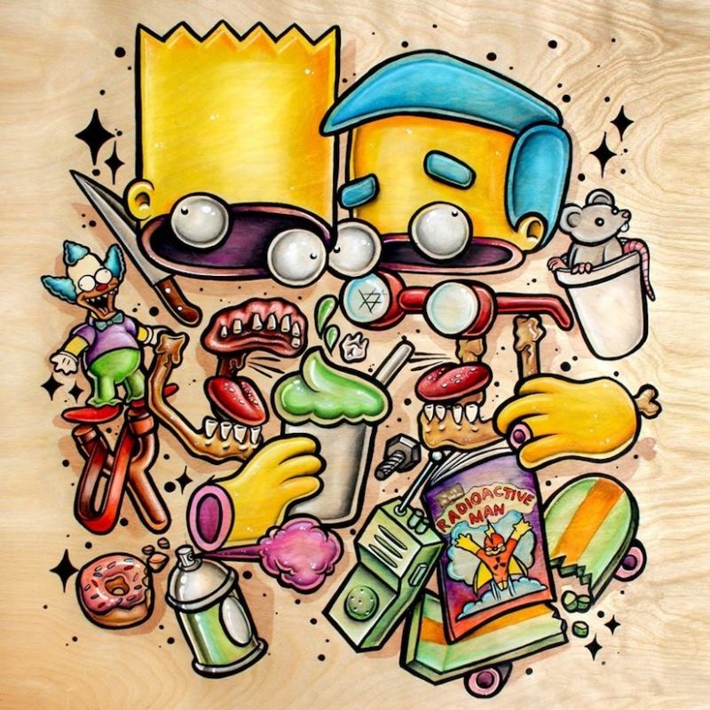 10 Simpsons mash-ups will make you smile | Creative Bloq