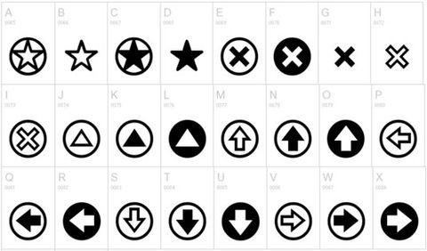 The top 16 free symbol fonts | Creative Bloq