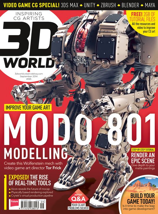 Model mechs for video games with the new 3D World | Creative Bloq