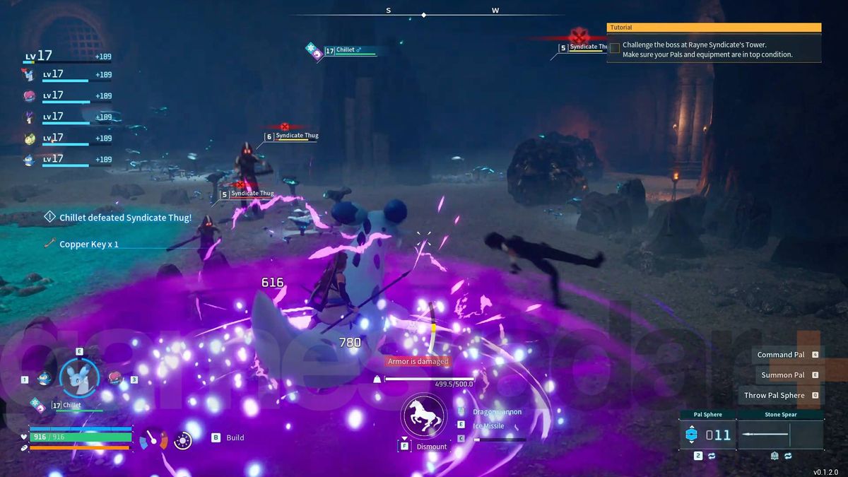 Palworld copper keys | GamesRadar+