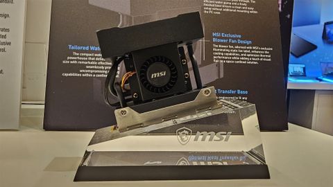 MSI builds tiny AIO liquid cooler prototype for the hotter, faster SSDs ...