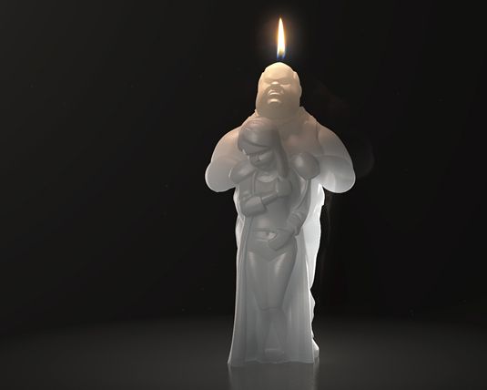 There's an uplifting surprise in these Amnesty candles | Creative Bloq
