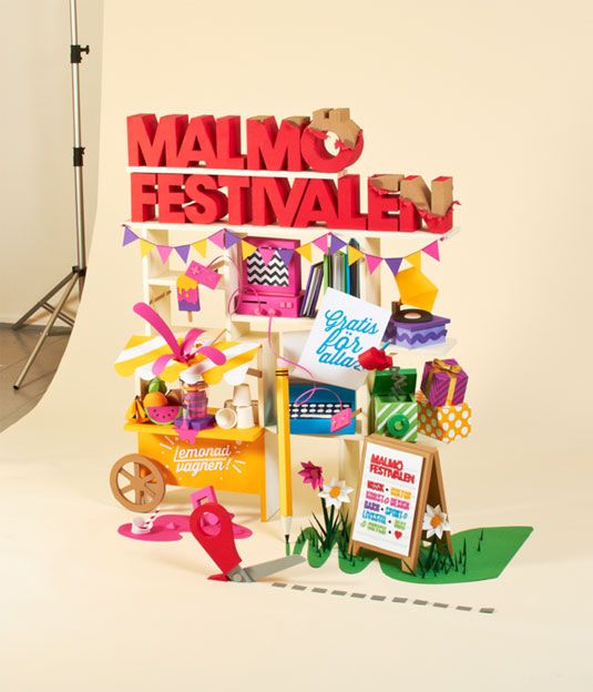 Beautiful paper art celebrates Swedish festival | Creative Bloq