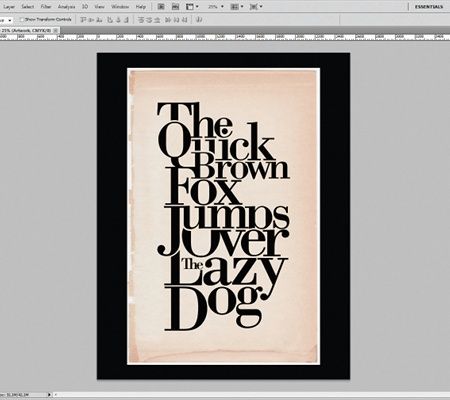 Design a classic serif poster | Creative Bloq