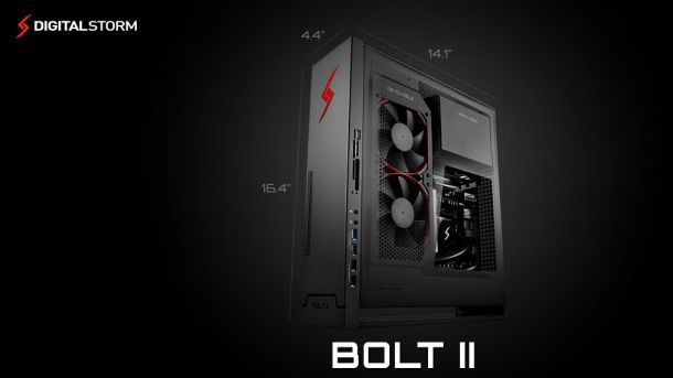 Digital Storm announces liquid cooled, 4K ready Bolt II Steam Machine ...
