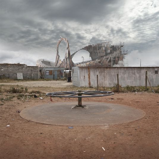 Designer visualises the sinister architecture of a post-apocalyptic ...