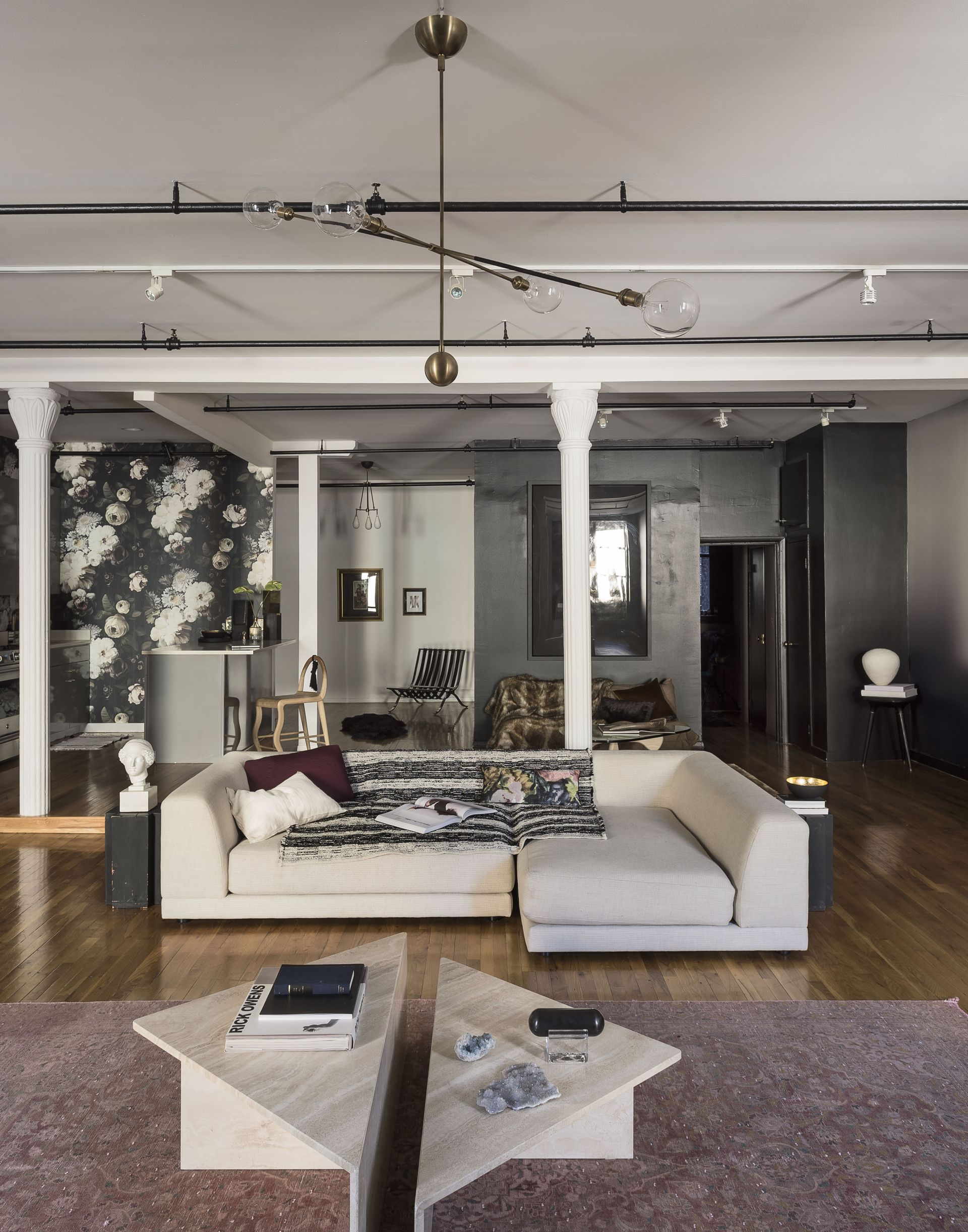 Inside a New York loft apartment where statement accessories match the ...