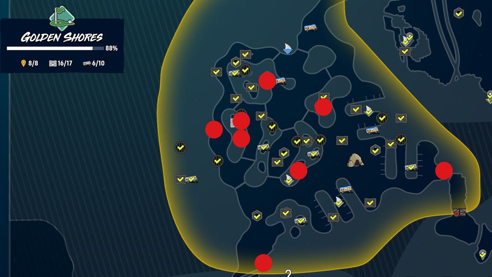 Maneater landmarks map: How to get the complete shadow set evolution ...