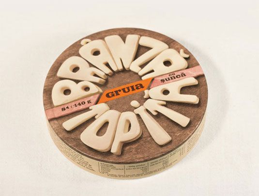 Cheesy typography makes packaging good enough to eat | Creative Bloq