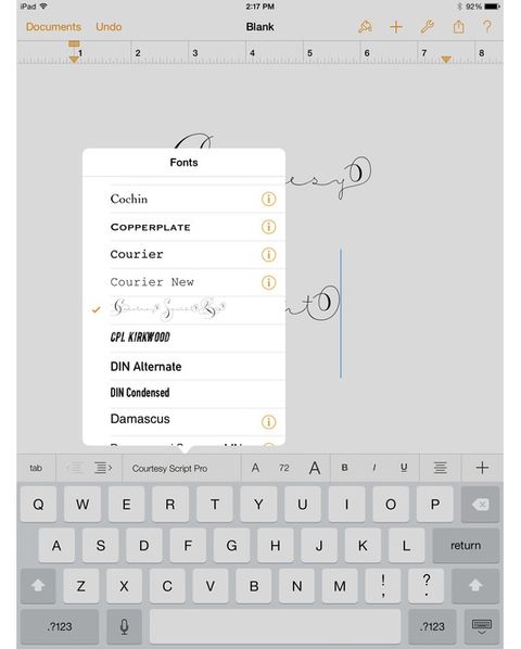 The easy way to use your own fonts in iOS 7 | Creative Bloq