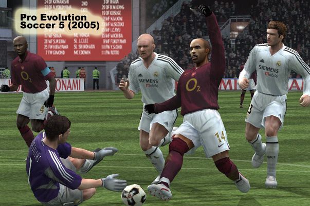 PES 2008 - spot the evolution | GamesRadar+