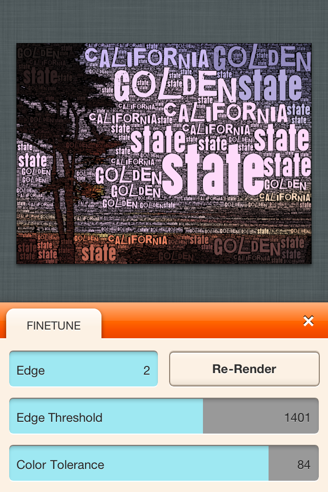 Transform your photos into typographic works of art with WordFoto for ...