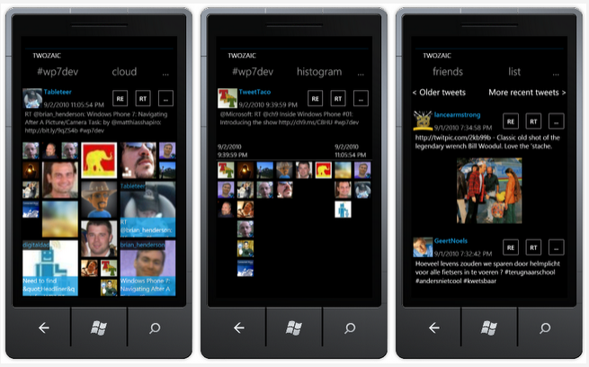 Twozaic Twitter app for Windows Phone 7 gets finalized | Windows Central