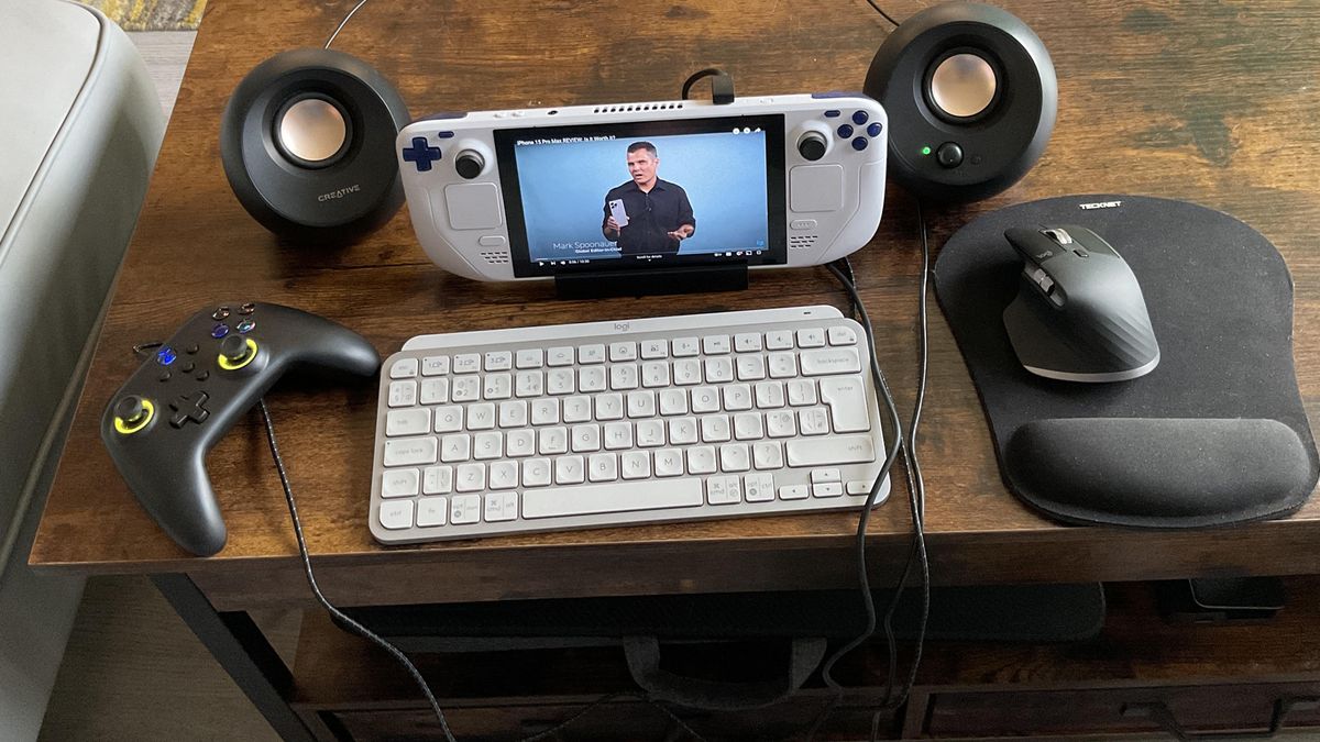 I used the Steam Deck as my main work PC for a day — it was a glorious ...
