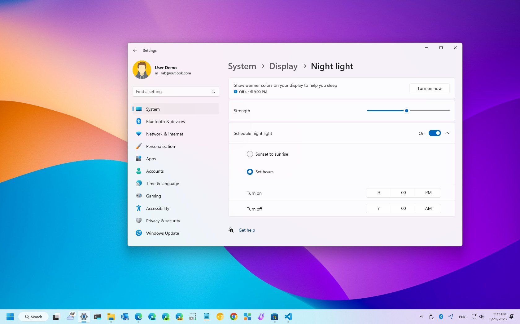How to reduce eye strain using Night light on Windows 11 | Windows Central
