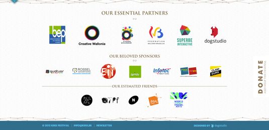 20 great examples of website footer design | Creative Bloq