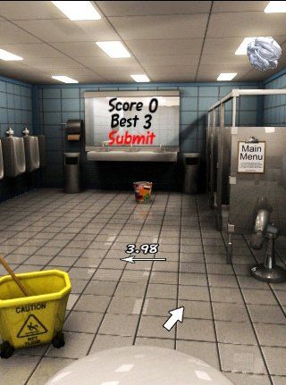 iPhone Game of the Day: Paper Toss | GamesRadar+