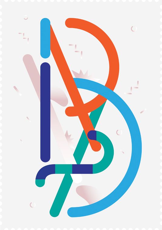 Swoopy typeface inspired by wind and sea | Creative Bloq