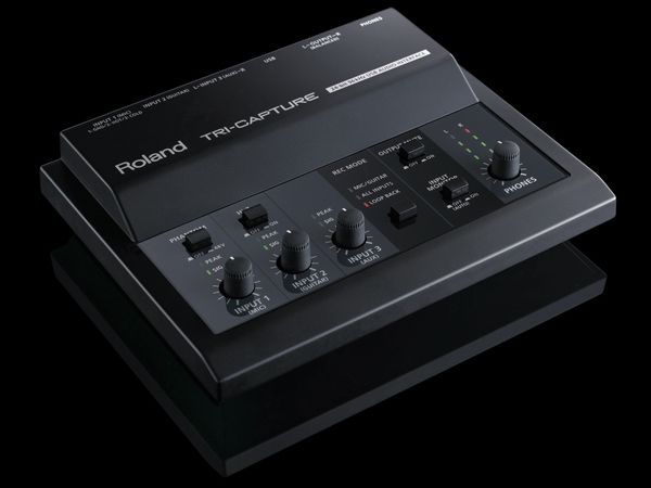 NAMM 2011: Roland introduces Tri-Capture and Duo-Capture USB audio ...