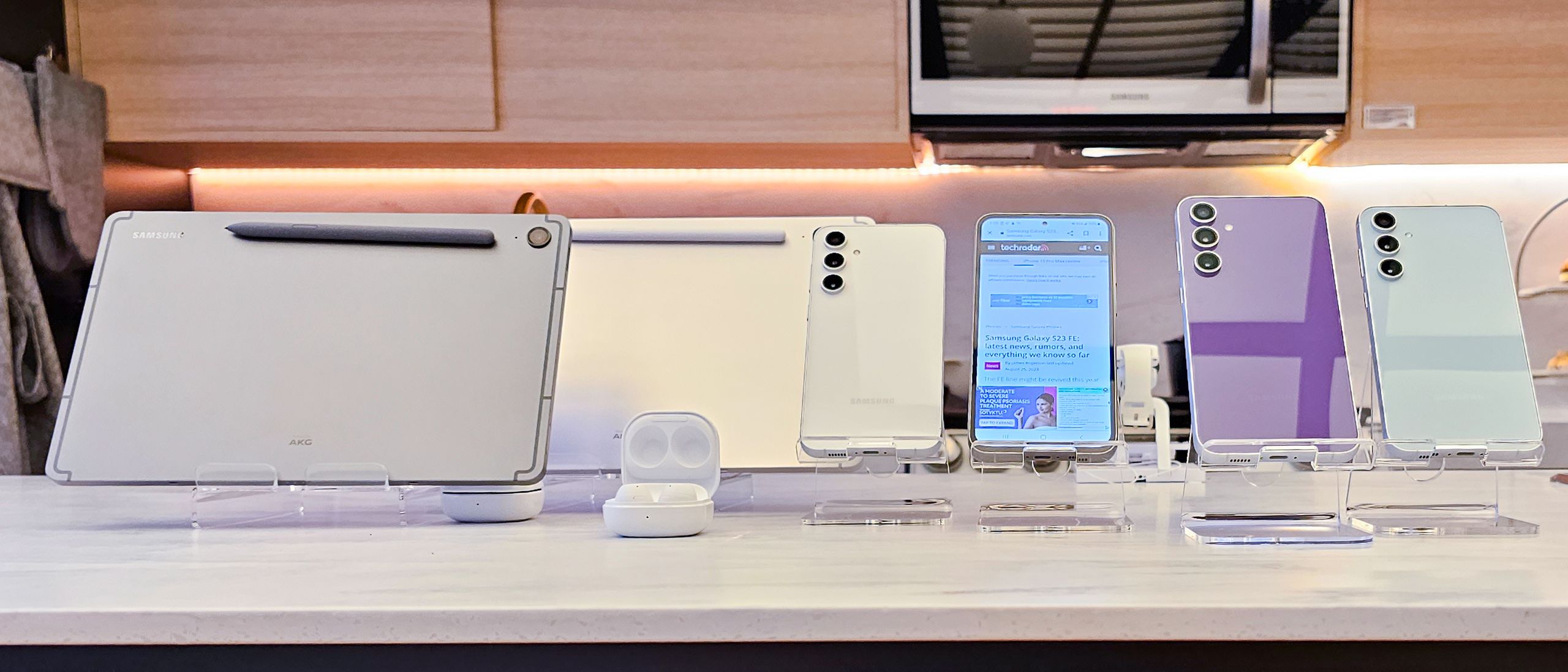 Samsung's affordable Galaxy FE series lands – Galaxy S23 FE, Tab S9 FE ...
