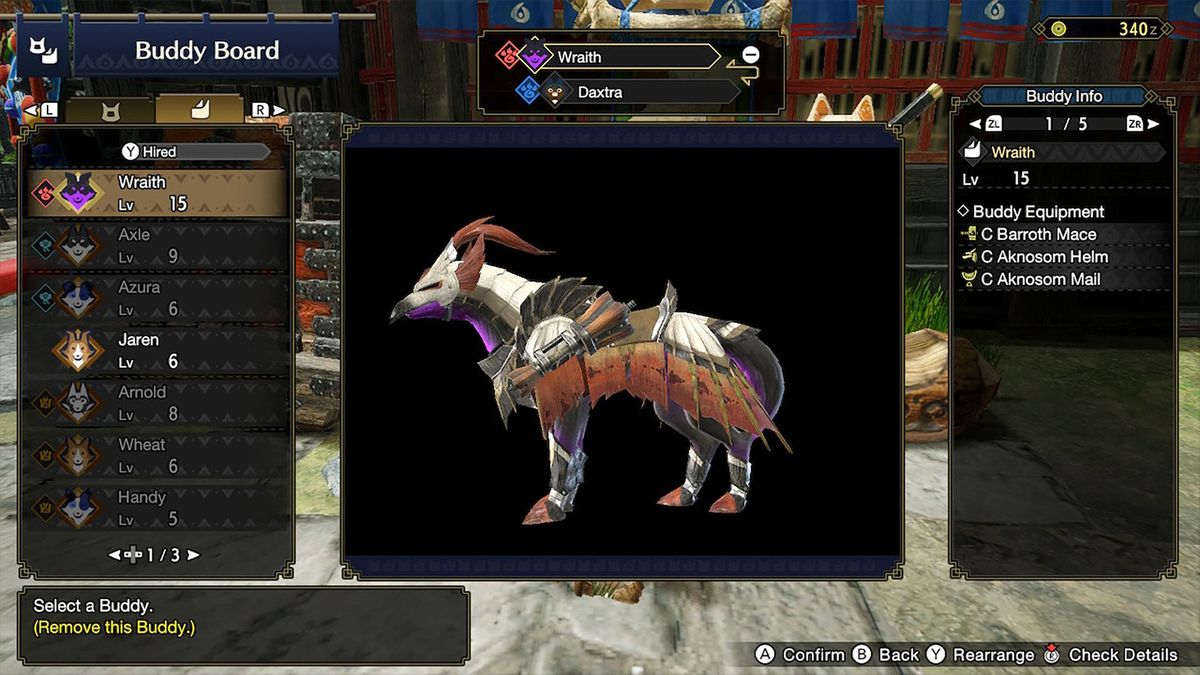 Monster Hunter Rise Buddy Plaza guide: Palico, Palamute, hiring buddies ...