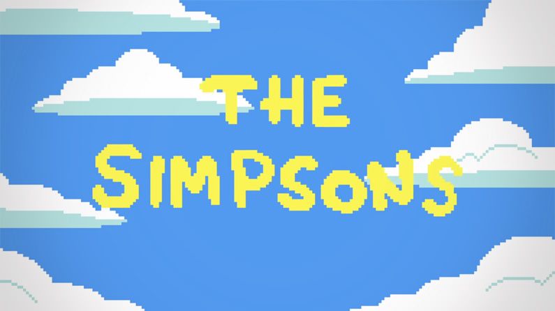 Retro pixel art Simpsons intro will charm you | Creative Bloq