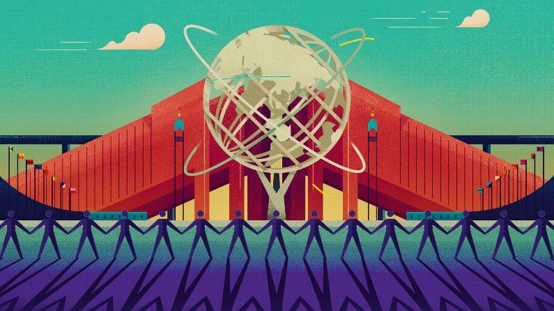 Stunning motion graphics highlight global unity | Creative Bloq