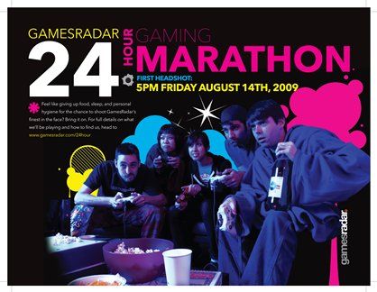 24 hour gaming marathon | GamesRadar+