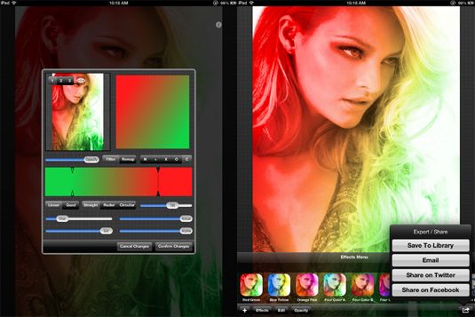 Free iOS app applies gradients for striking images | Creative Bloq