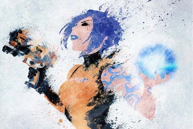 This beautiful game splatter art makes even Bulbasaur look cool ...
