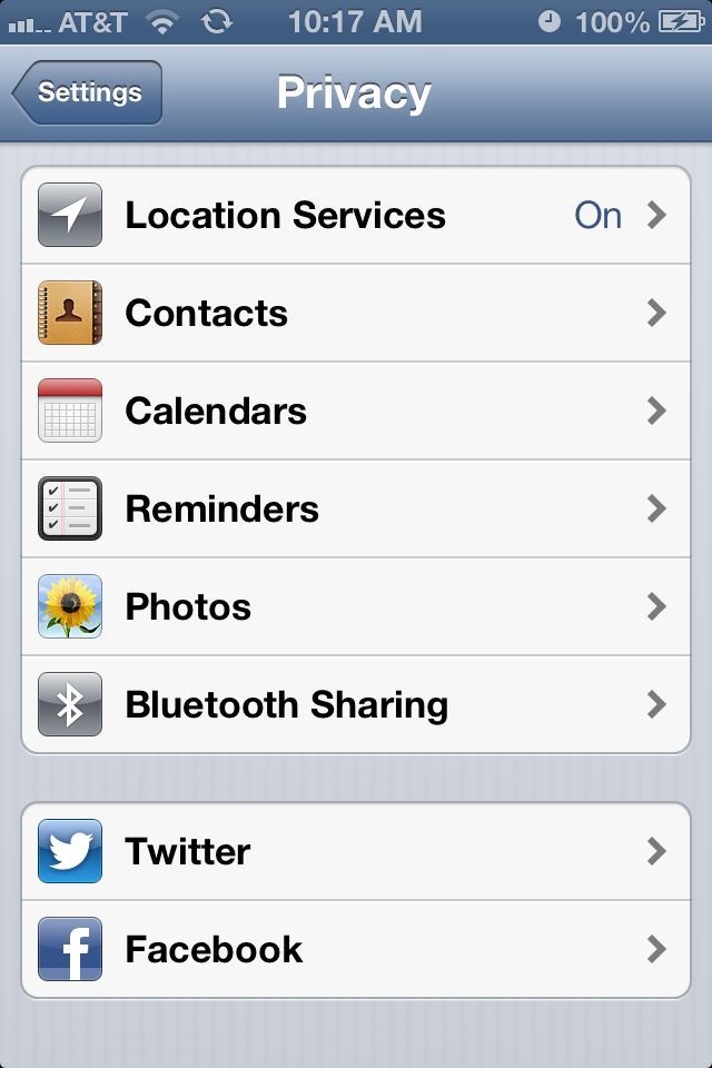How to grant or deny access to your contacts with iOS 6 privacy ...