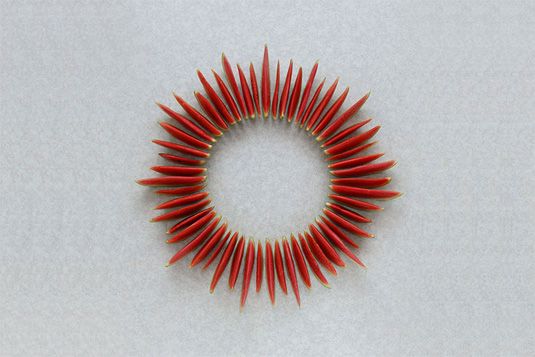 Geometric food art | Creative Bloq