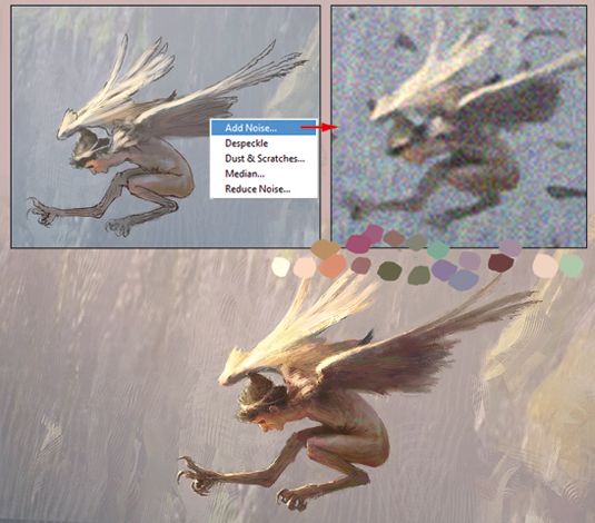 How to create a dramatic composition with multiple characters ...