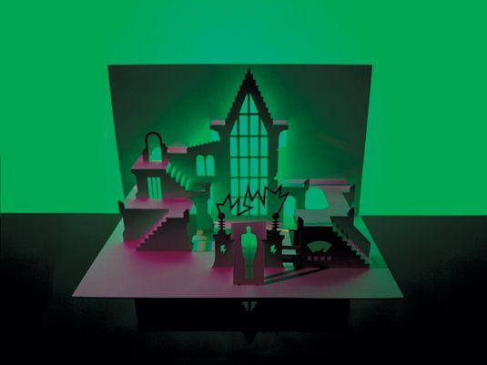 Paper art depicts ghoulish 3D scenes | Creative Bloq