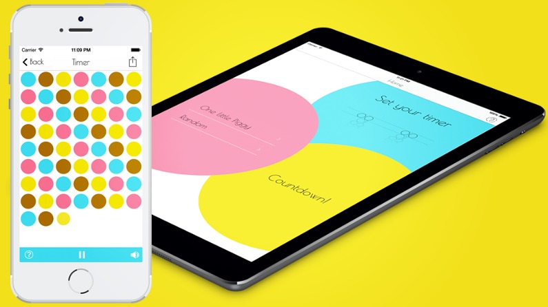 This visual timer app's a flat delight | Creative Bloq