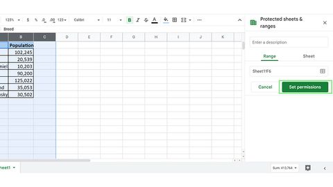 How to lock column width and row height in Google Sheets | Laptop Mag