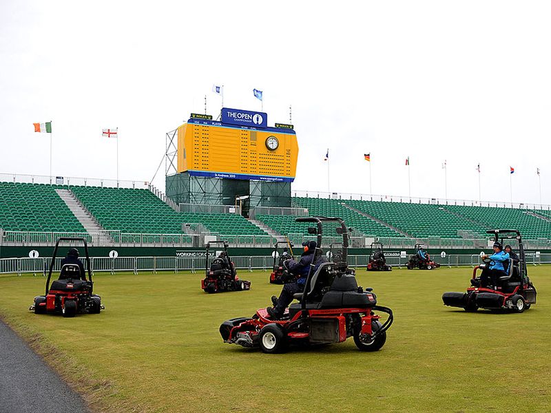 Day In The Life Of The Open Greenkeepers - Golf Monthly | Golf Monthly