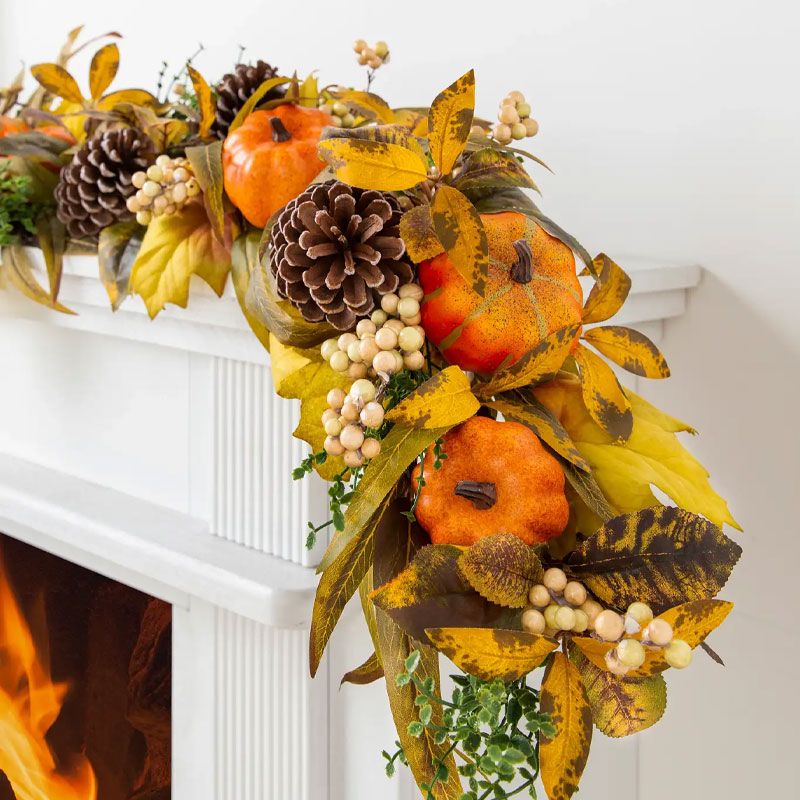 18 fall flower and foliage decor ideas: embrace a natural look | Homes ...