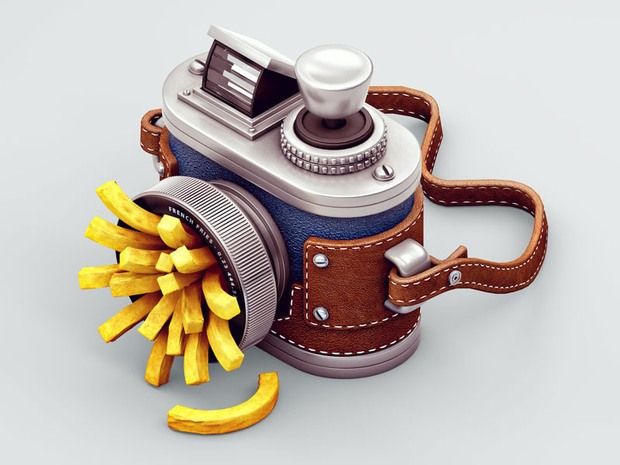 You'll love these quirky rendered illustrations of everyday objects ...