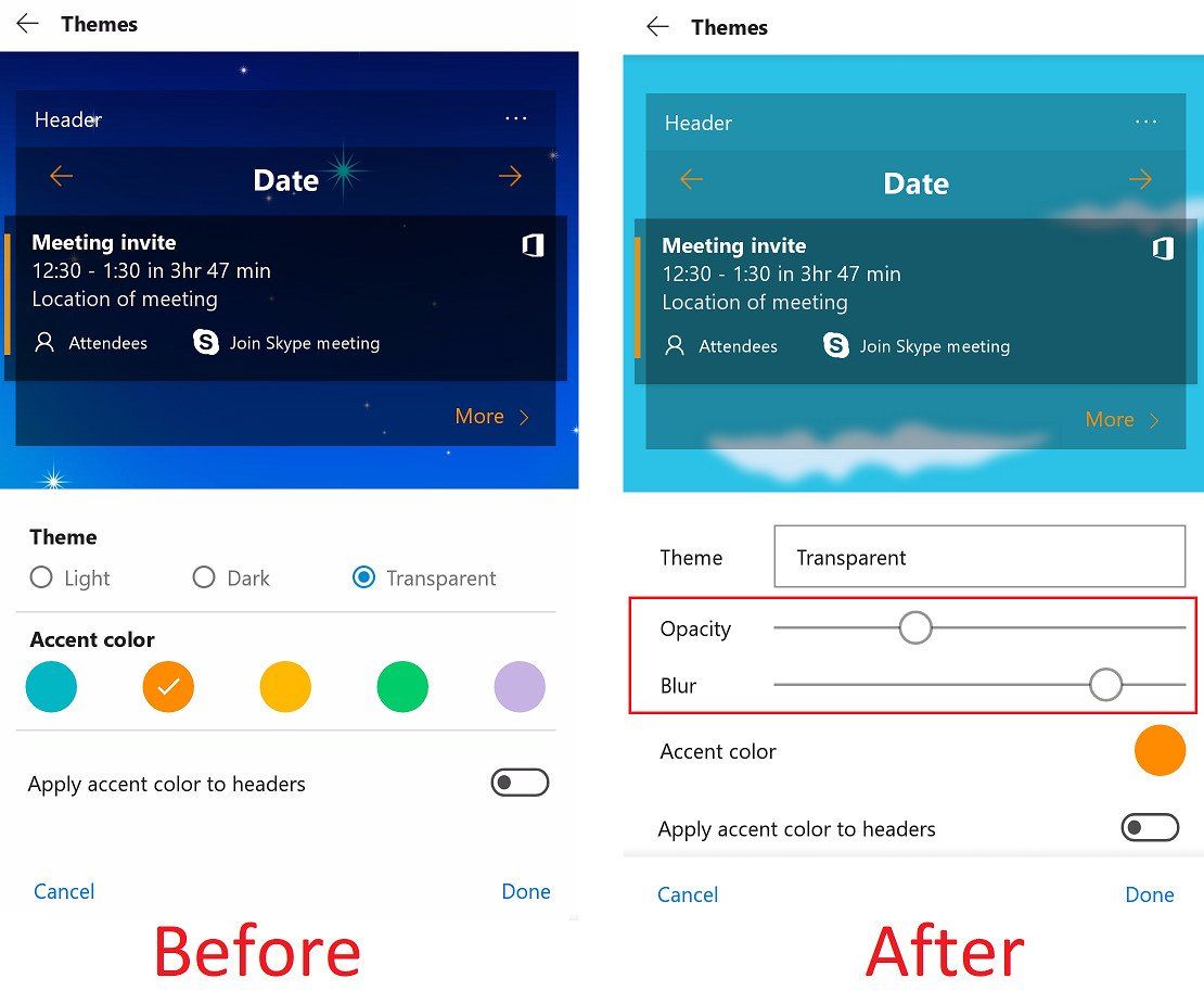 Microsoft Launcher now lets you adjust theme transparency | Windows Central